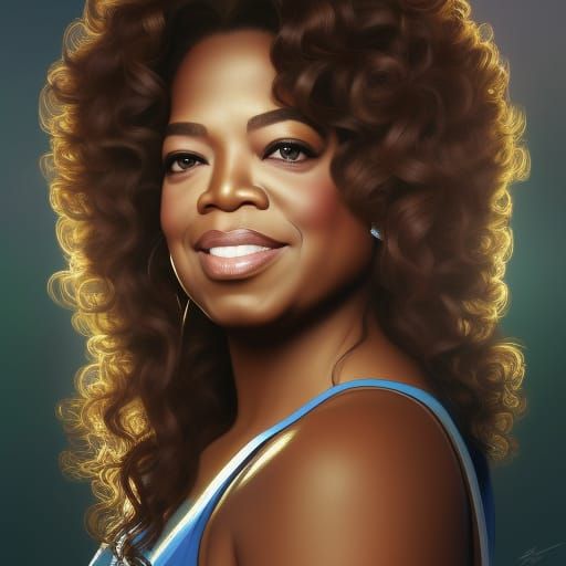 Oprah Winfrey - AI Generated Artwork - NightCafe Creator
