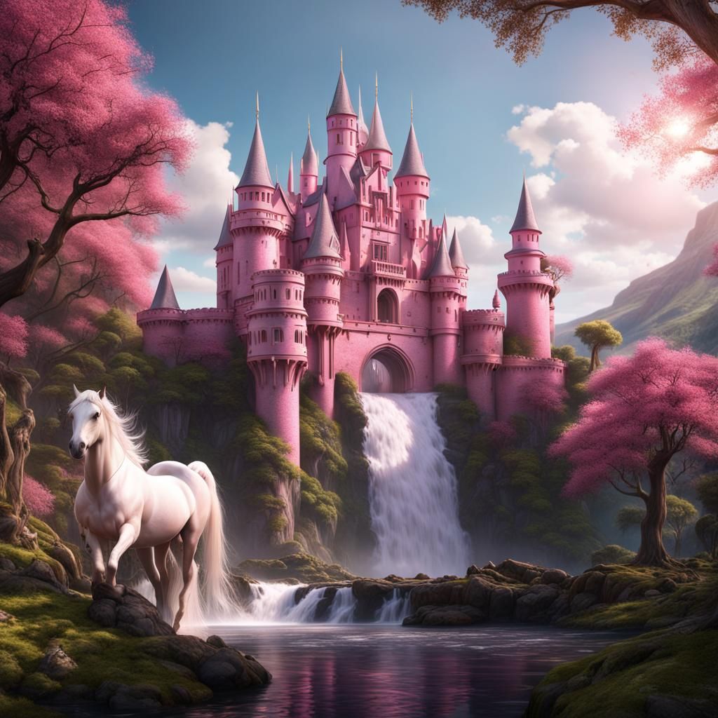 Dream Castle👑 - AI Generated Artwork - NightCafe Creator