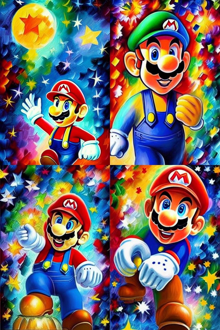 Super Mario - AI Generated Artwork - NightCafe Creator