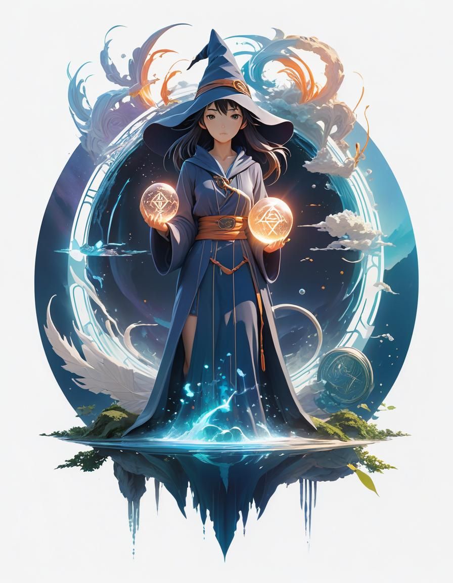 The Multi Elemental Wizard (evolve #4) - AI Generated Artwork ...