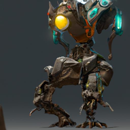 junk bot - AI Generated Artwork - NightCafe Creator