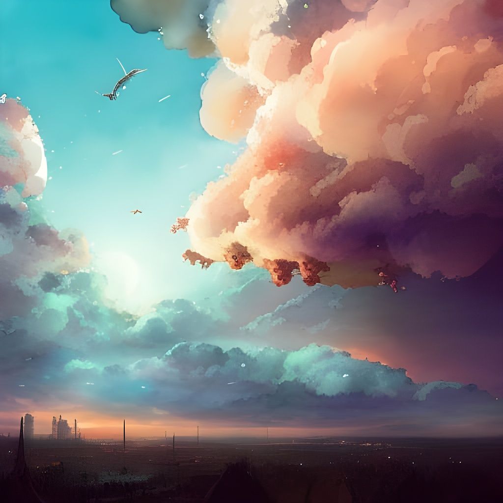 clouds - AI Generated Artwork - NightCafe Creator