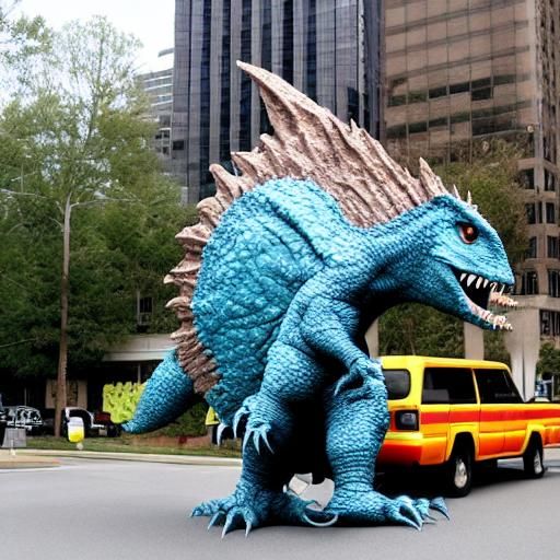 Flawedzilla (challenge/inspiration from @Friendlycyborg) - AI Generated ...