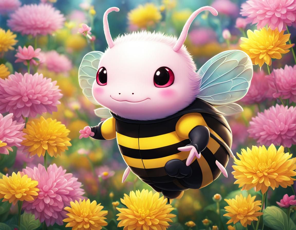 Imposter Bee is Cute 🙂 - AI Generated Artwork - NightCafe Creator