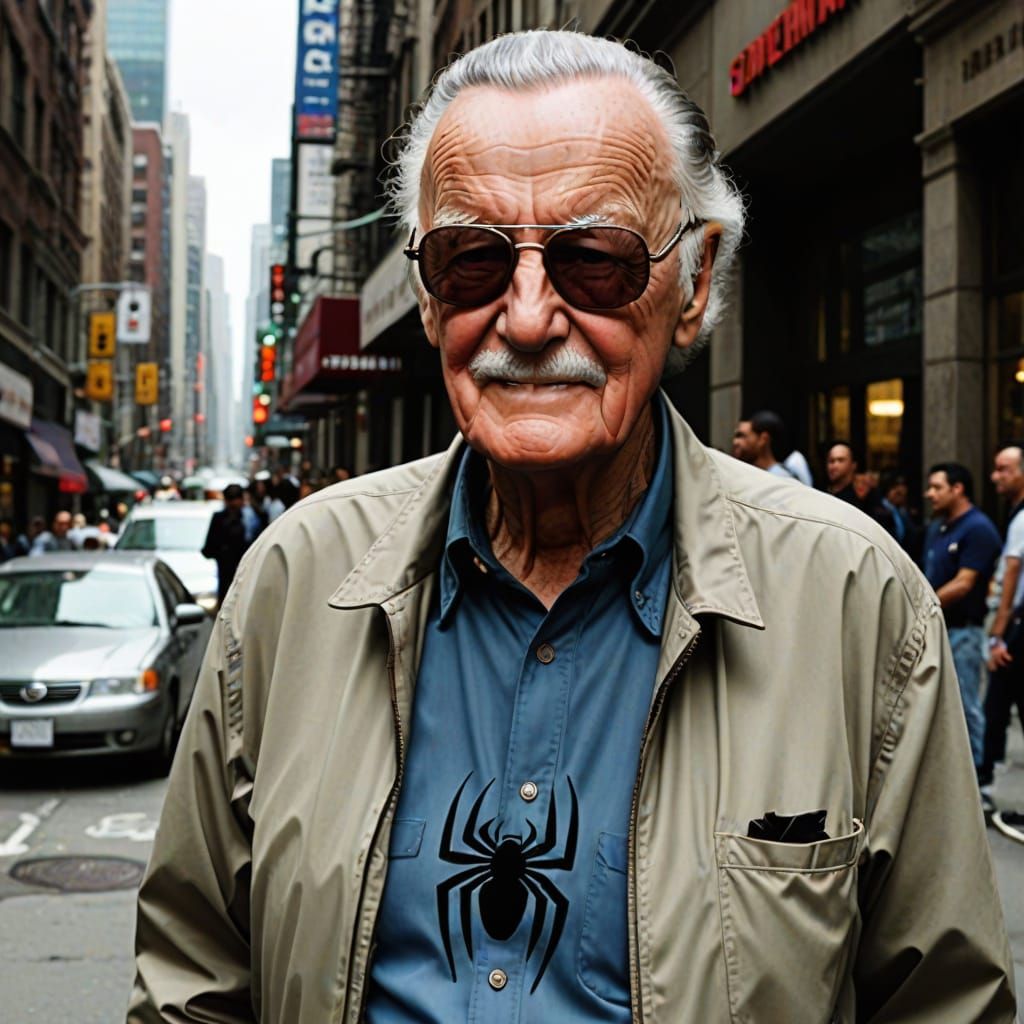 Stan Lee in Spiderman - Stan Lee in Spiderman
