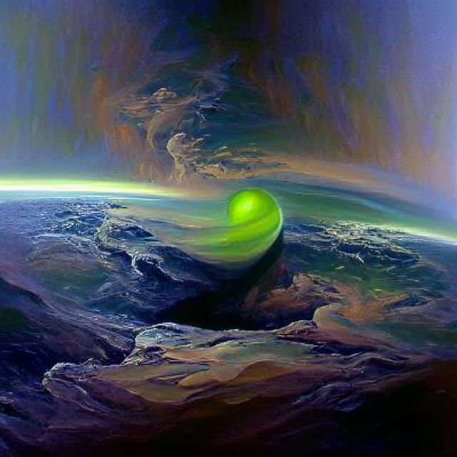 Glowing green - AI Generated Artwork - NightCafe Creator