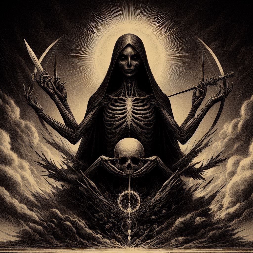 Matron of the Dead - AI Generated Artwork - NightCafe Creator