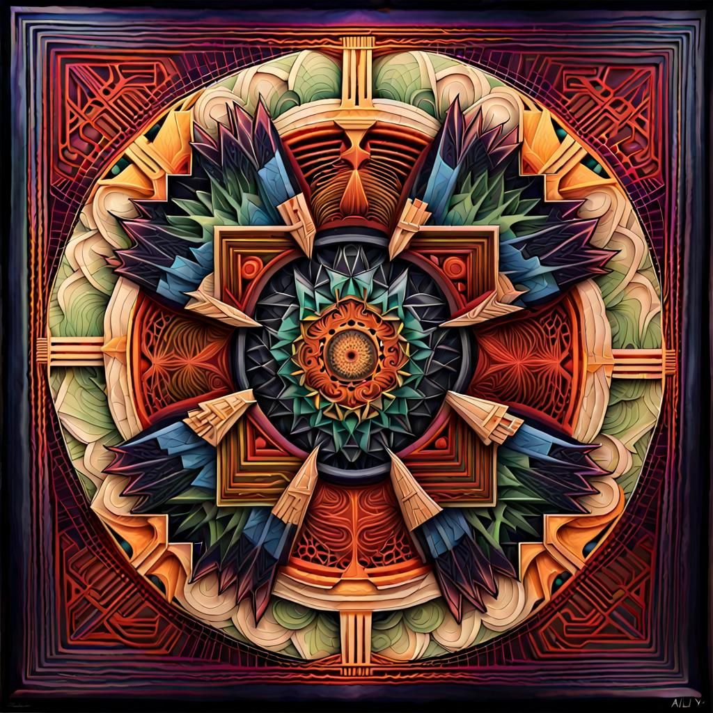 GEO ART - AI Generated Artwork - NightCafe Creator