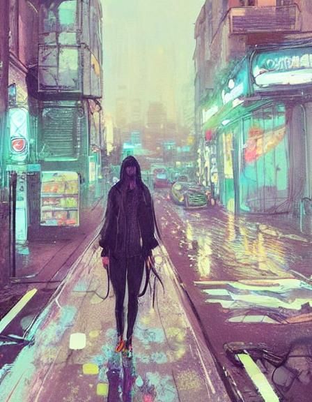 Fragmented self - AI Generated Artwork - NightCafe Creator