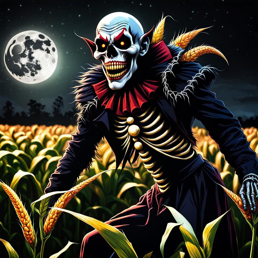 Haunted Field - AI Generated Artwork - NightCafe Creator