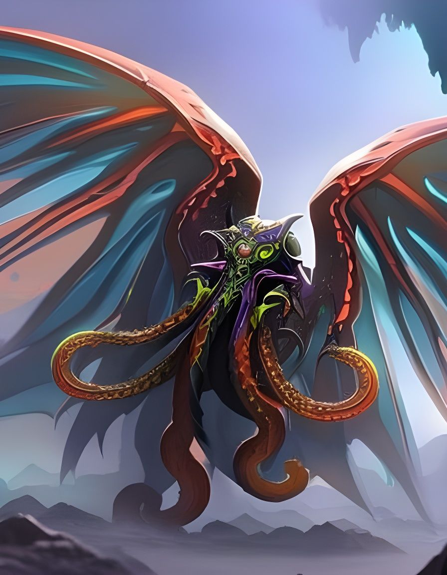 Star Spawn of Cthulhu - AI Generated Artwork - NightCafe Creator