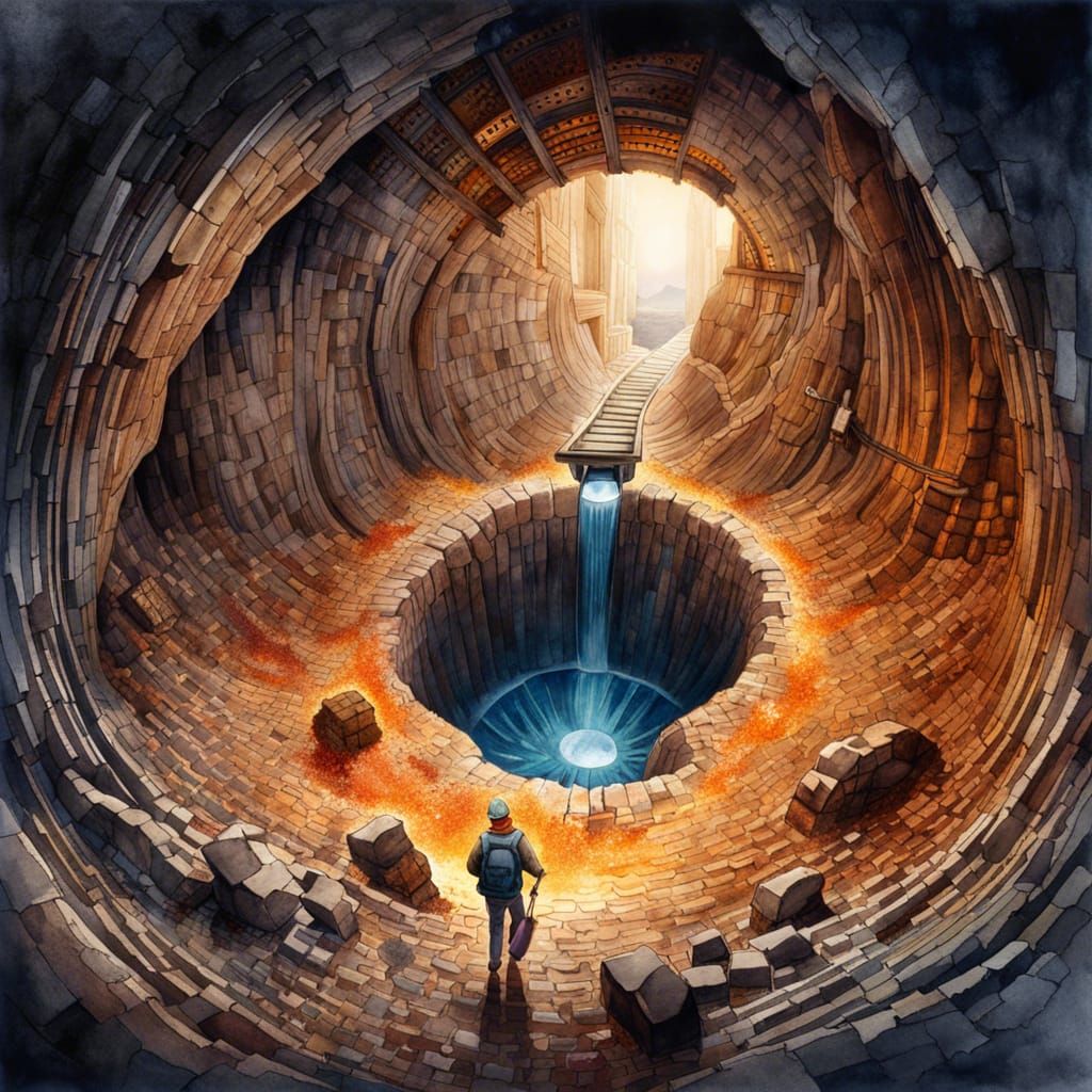 Archaeologists dig - AI Generated Artwork - NightCafe Creator