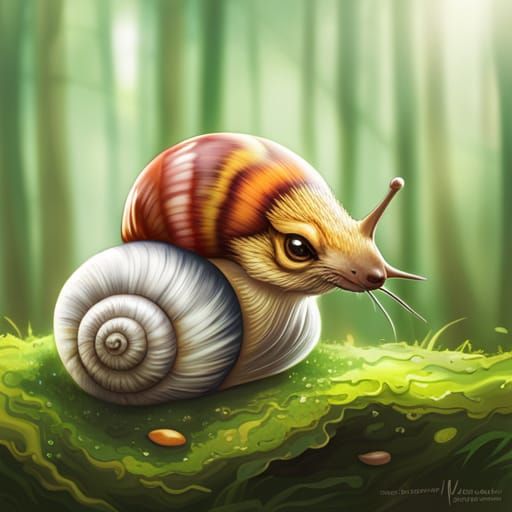 Snail Mouse - AI Generated Artwork - NightCafe Creator
