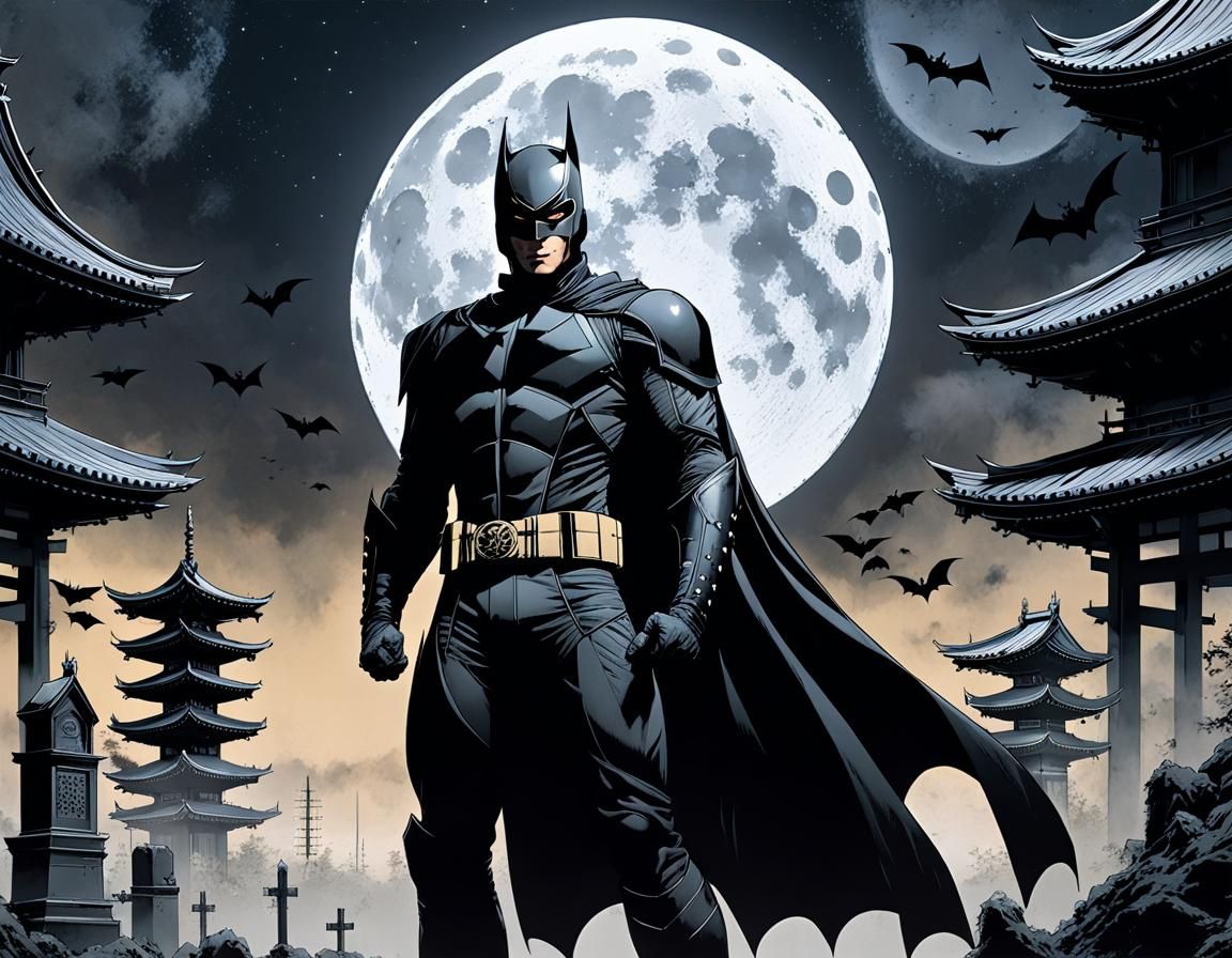 The Batman of The Edo Period - AI Generated Artwork - NightCafe Creator