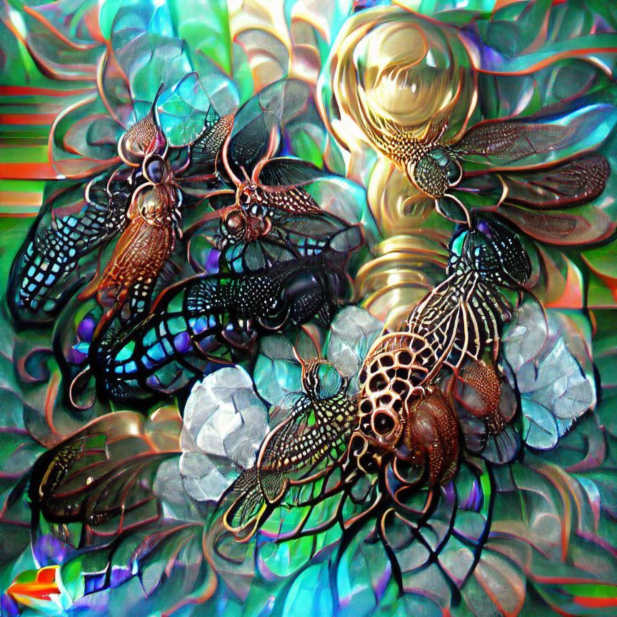 Fractal Fusion Experiment 245 - AI Generated Artwork - NightCafe Creator
