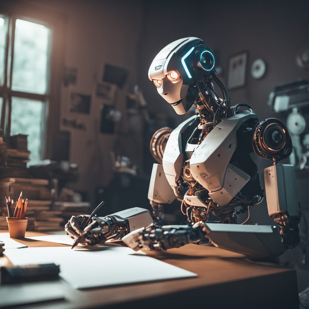 Robot sketching - Robot sketching