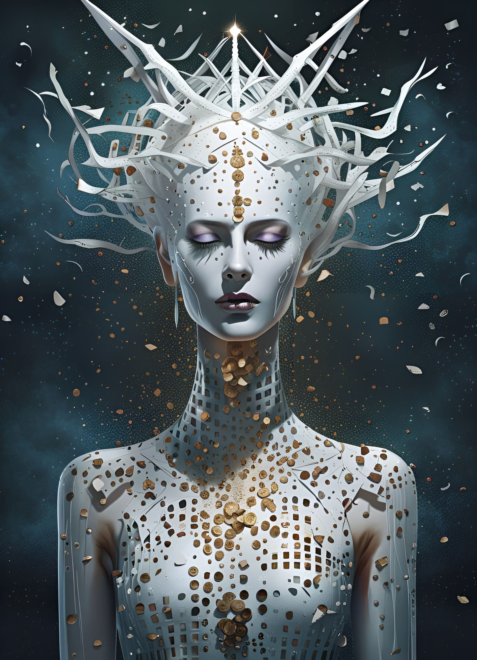 Alien koncept 2 - AI Generated Artwork - NightCafe Creator