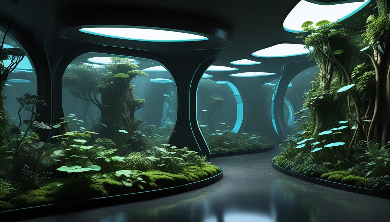 Indoor Forest for Skycrapers, Groundscraper & Earthscrapers