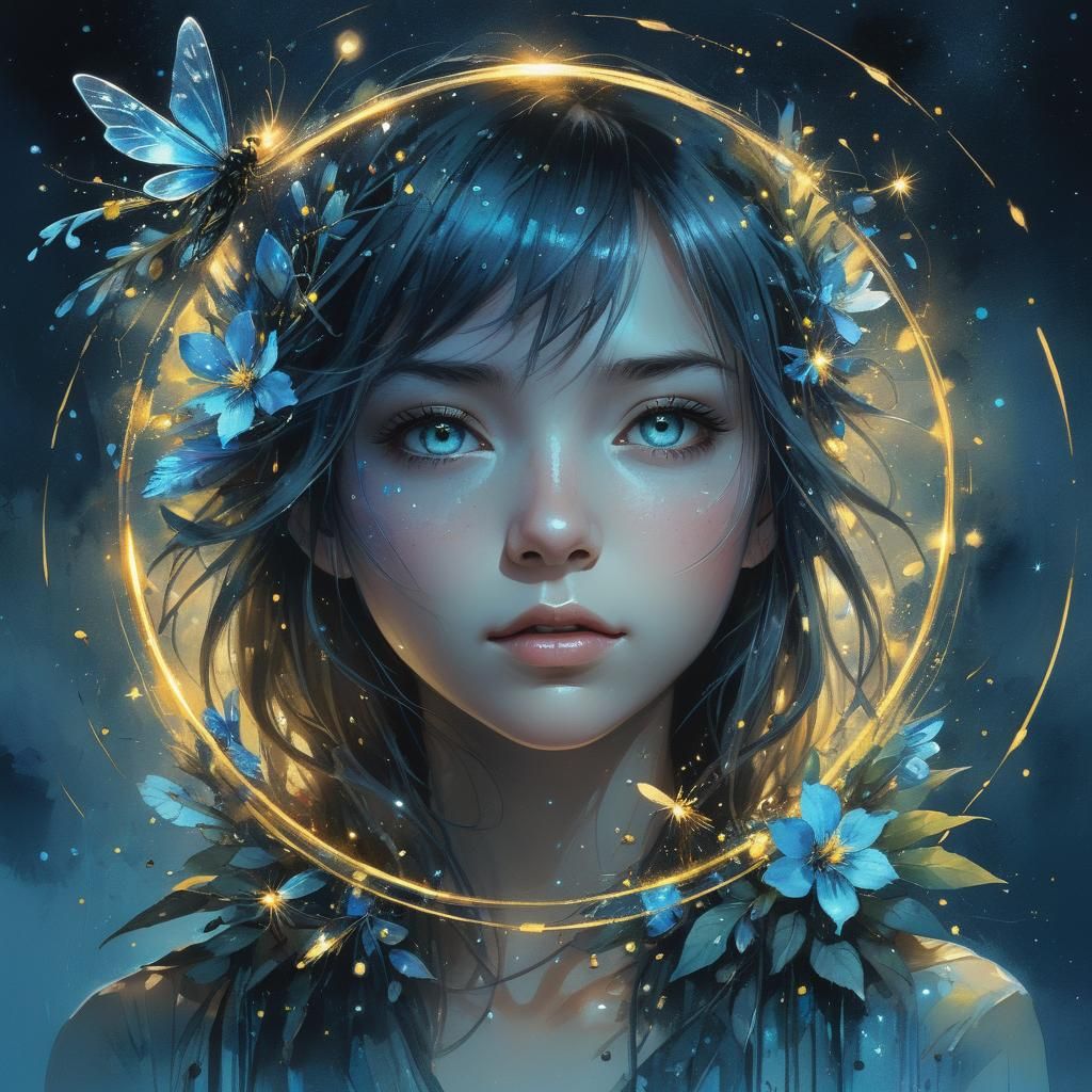 Firefly portrait I - AI Generated Artwork - NightCafe Creator