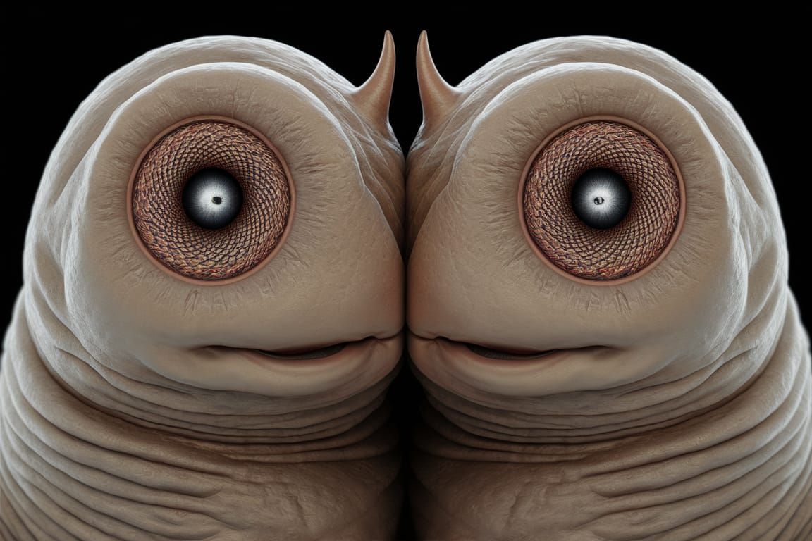 Tardigrades in Love - Particulate Recursion - AI Generated Artwork ...