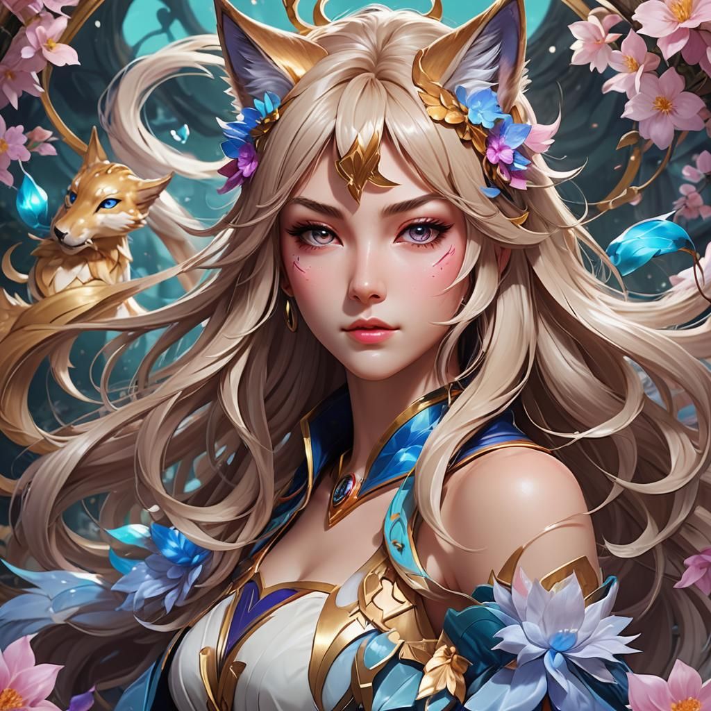 Kitsune - AI Generated Artwork - NightCafe Creator