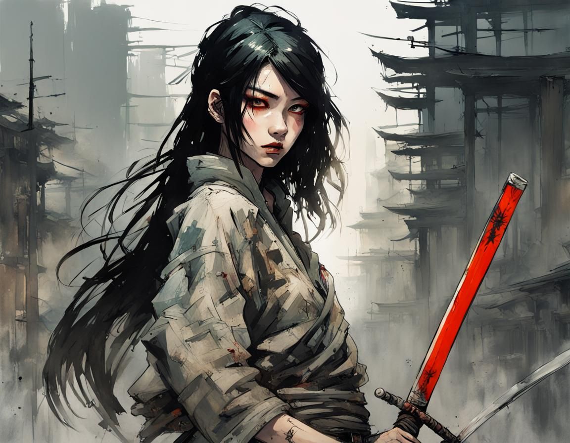 Ronin .1 - AI Generated Artwork - NightCafe Creator