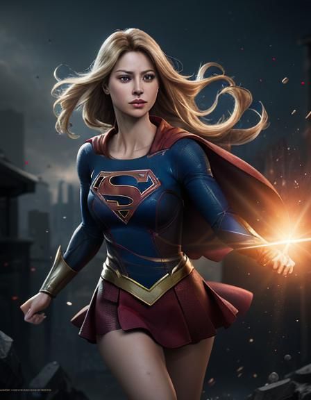 Supergirl - AI Generated Artwork - NightCafe Creator