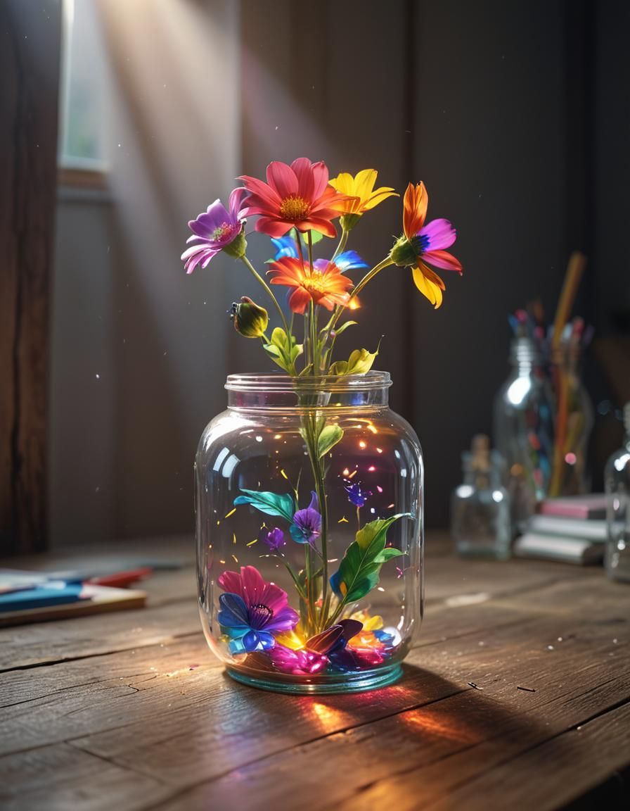 Flowers - AI Generated Artwork - NightCafe Creator