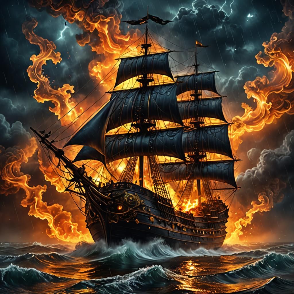 AI Art tagged with pirate - NightCafe Creator