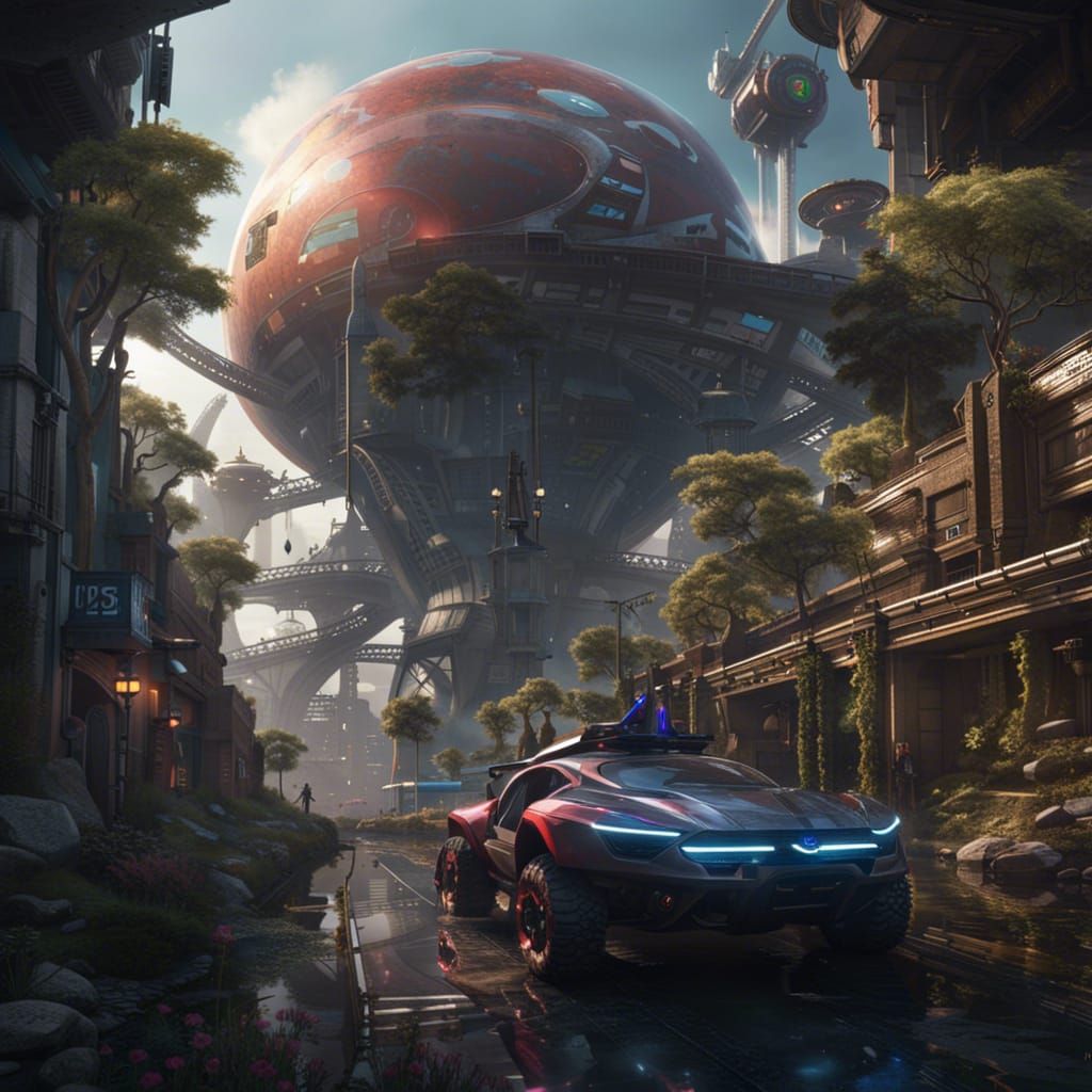 Future America - AI Generated Artwork - NightCafe Creator