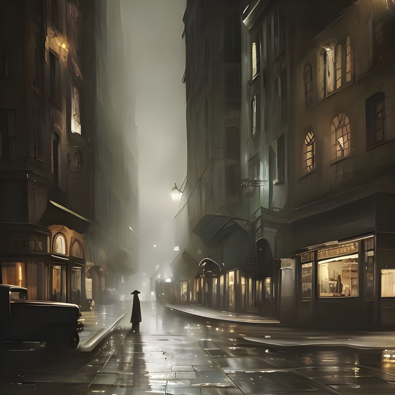 Midnight Rendezvous - AI Generated Artwork - NightCafe Creator