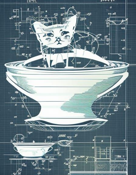 Blueprints - AI Generated Artwork - NightCafe Creator