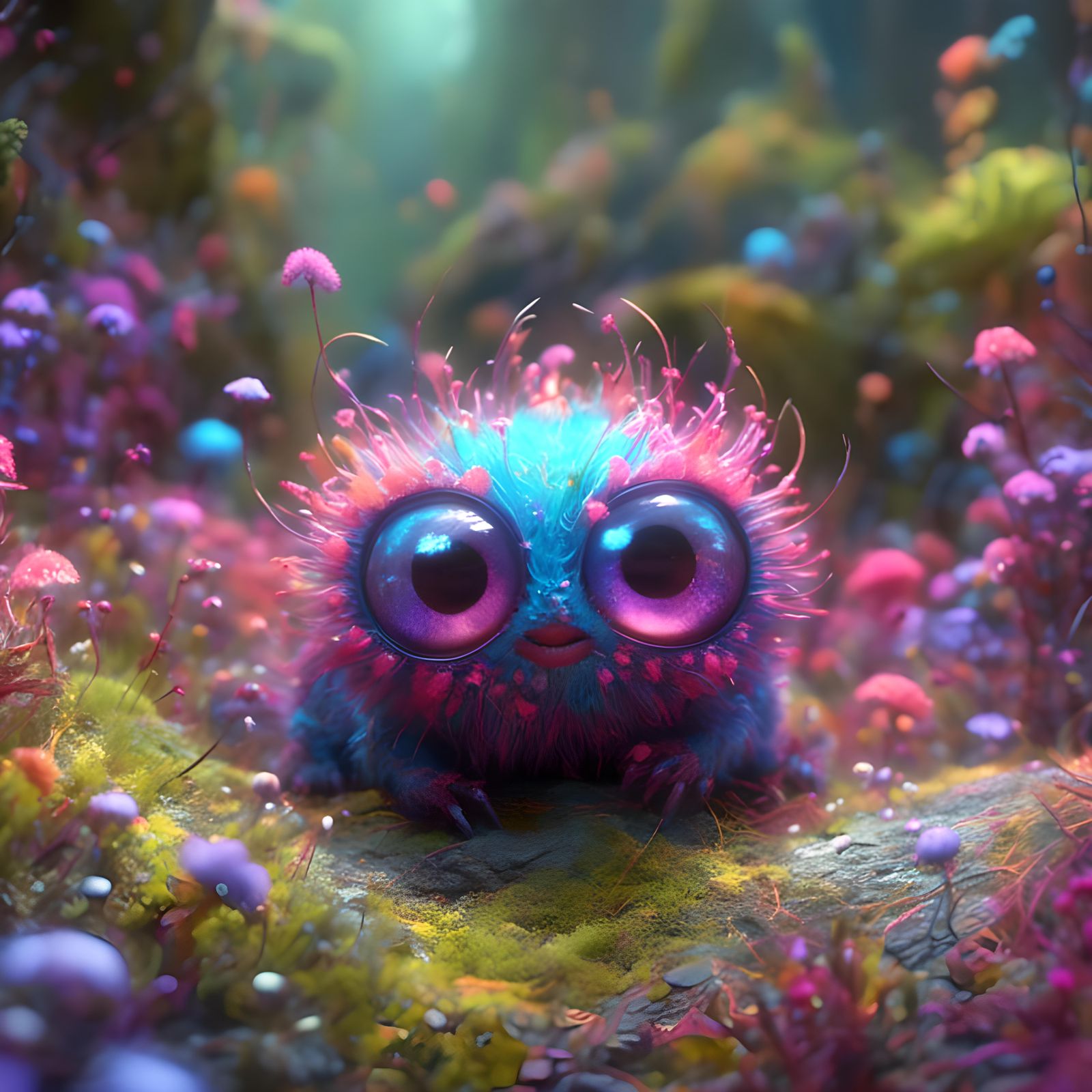 Cute Creep - AI Generated Artwork - NightCafe Creator