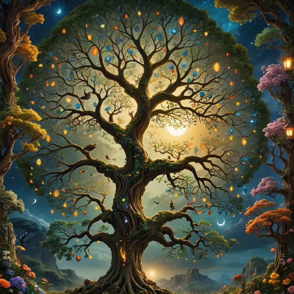 Tree of Life - AI Generated Artwork - NightCafe Creator