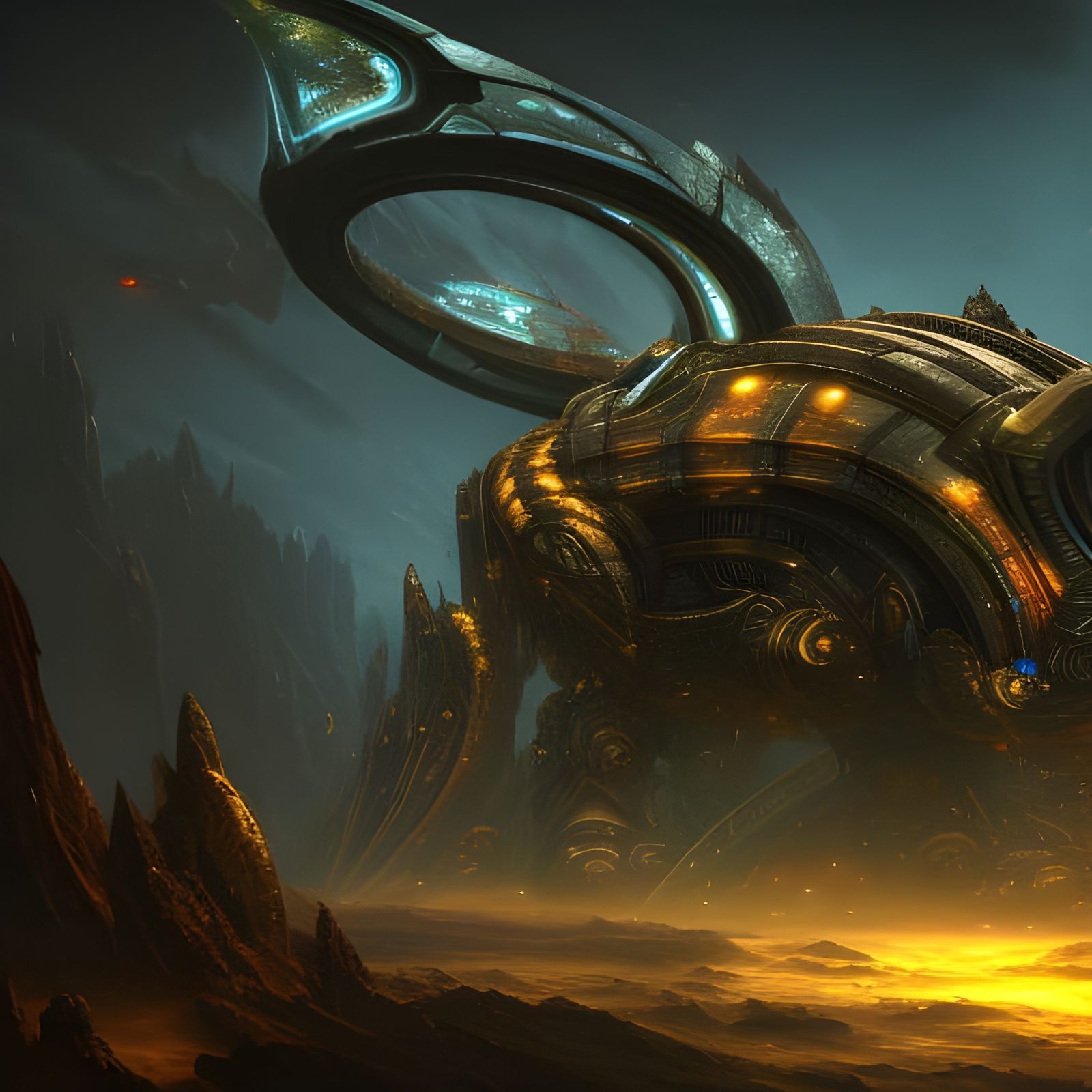Primitive Protoss? - AI Generated Artwork - NightCafe Creator