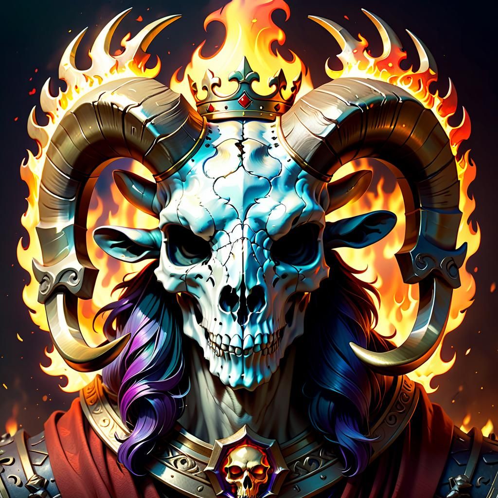 skull - AI Generated Artwork - NightCafe Creator