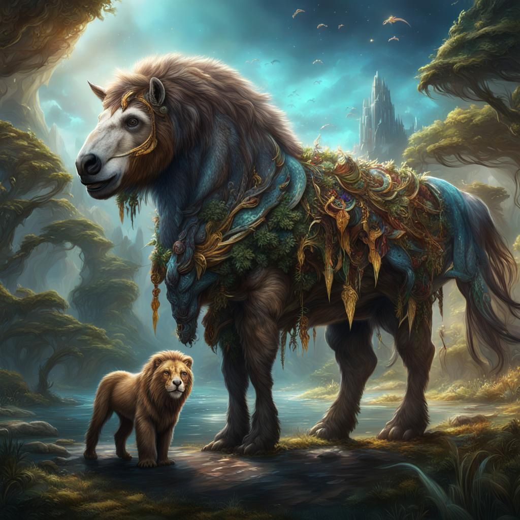 Magical Creature - AI Generated Artwork - NightCafe Creator