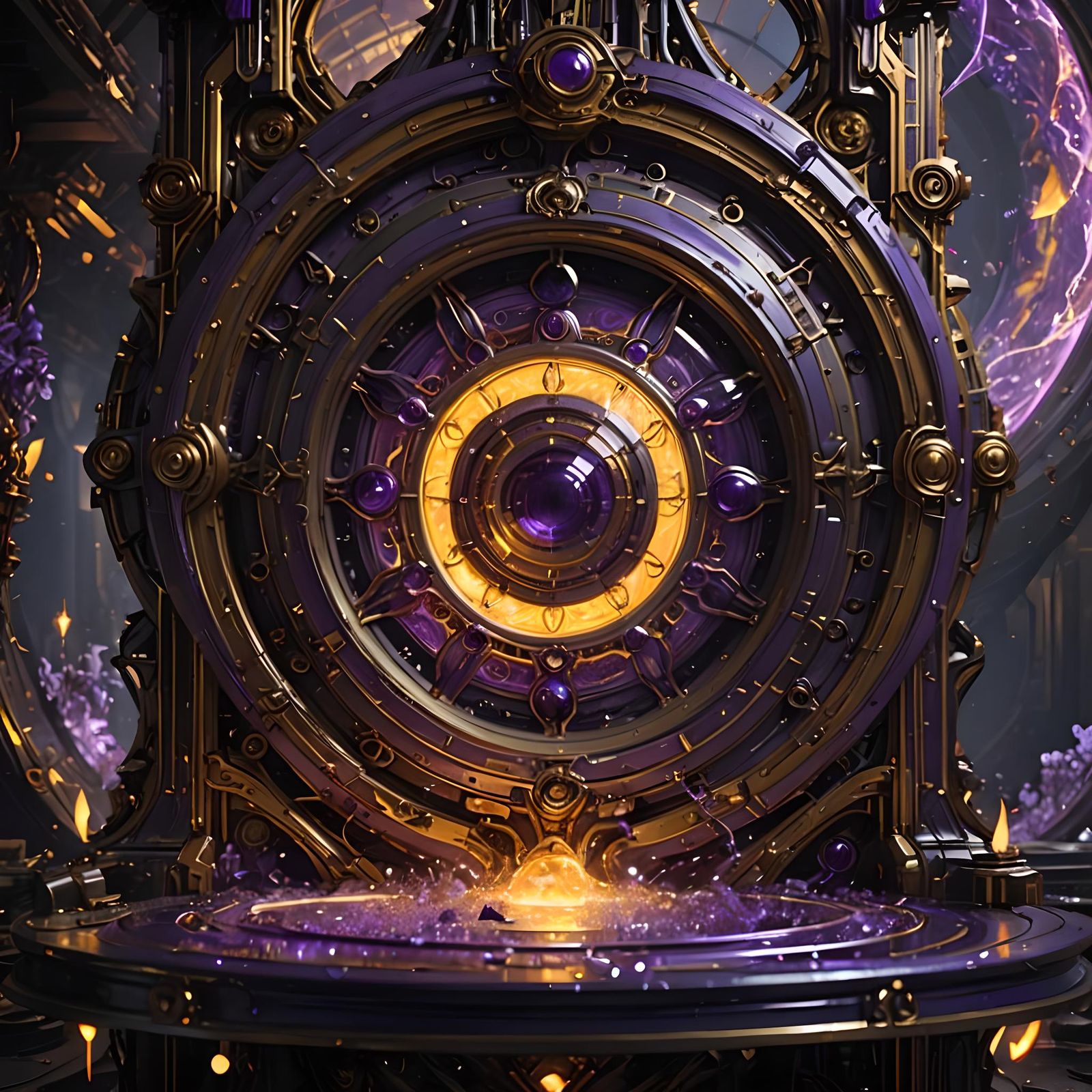 Antimatter Crystallizer - AI Generated Artwork - NightCafe Creator