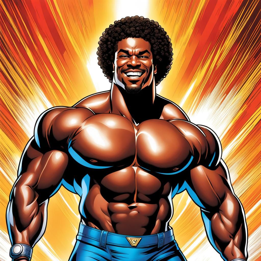 Macho man v2 - AI Generated Artwork - NightCafe Creator