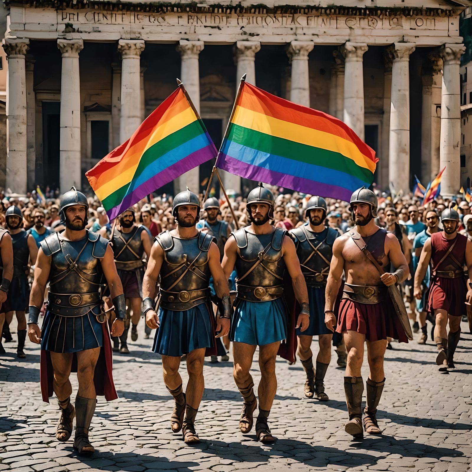 Pride and Unity - AI Generated Artwork - NightCafe Creator