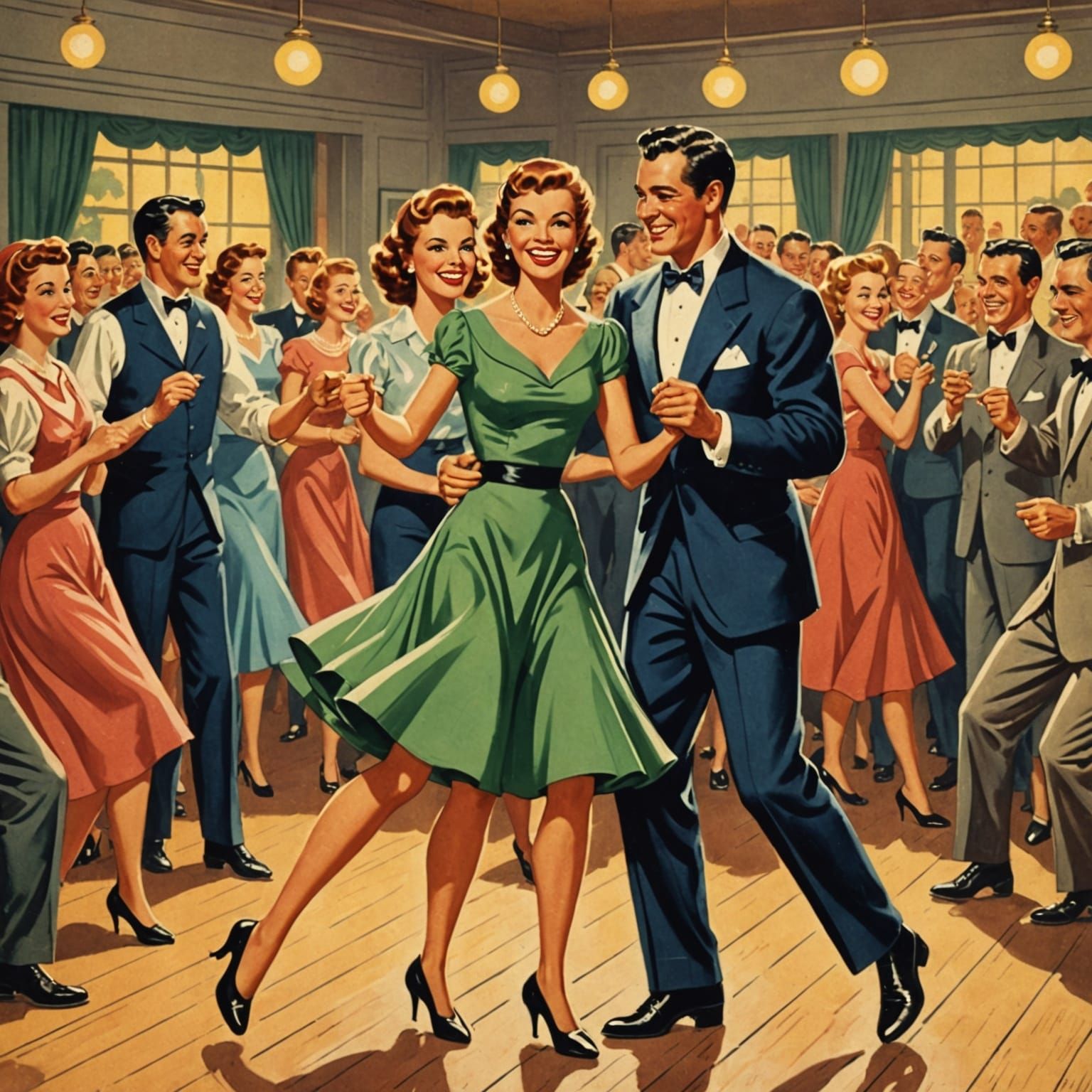 Don't look now but Blanche's third leg is showing. That's the real ...