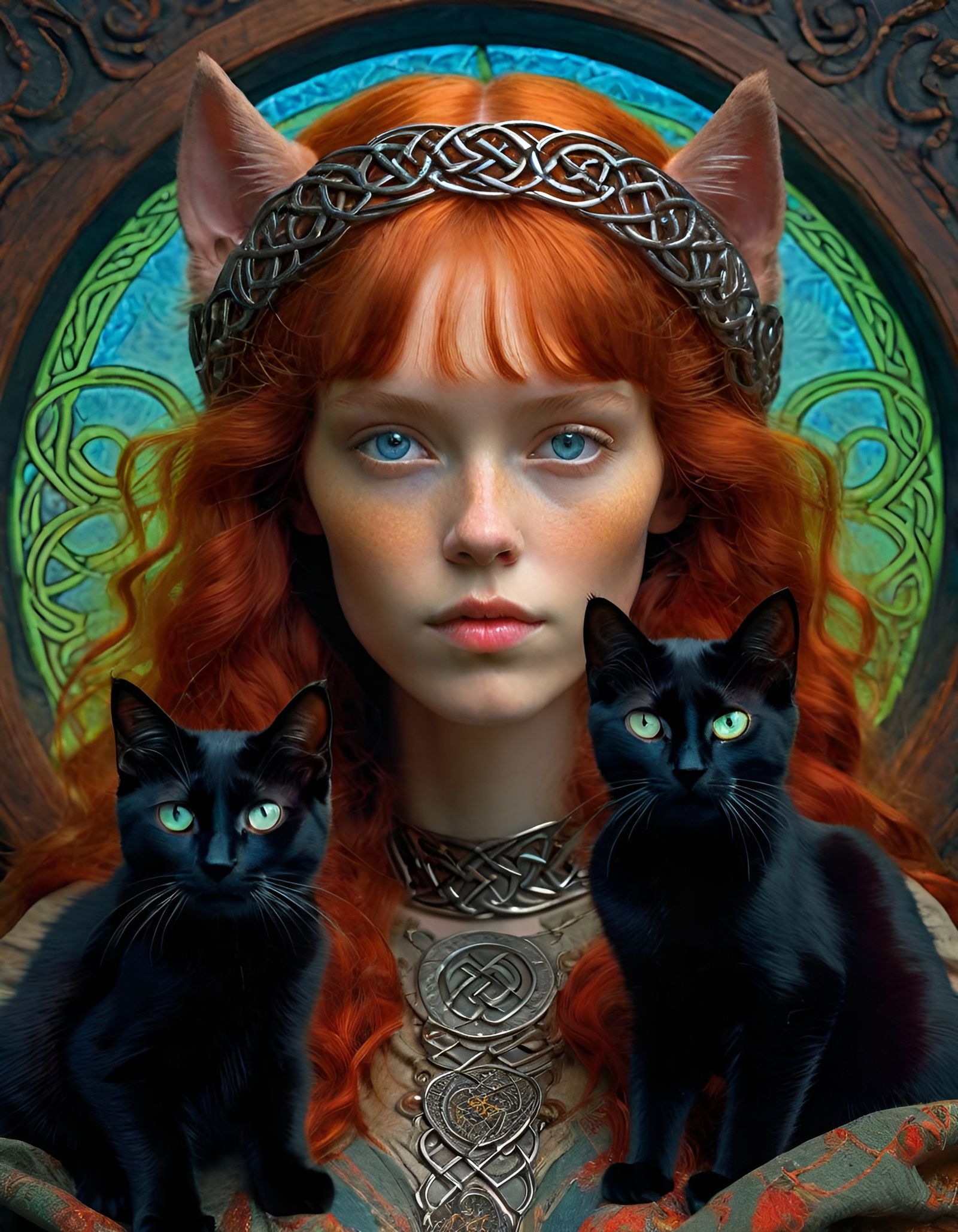 Goddess Freja Sonia Sarkali - AI Generated Artwork - NightCafe Creator