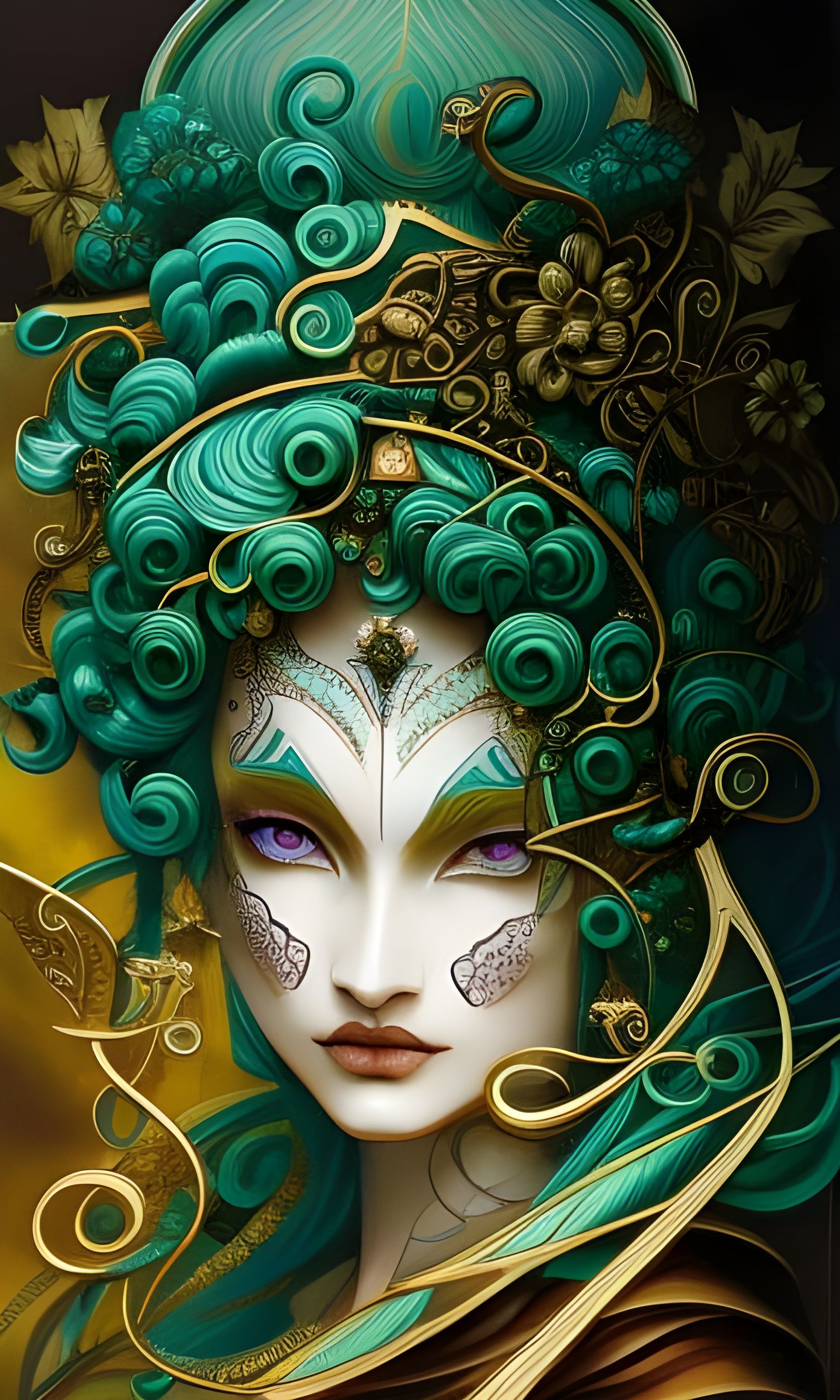 Rondalia - Earth Goddess - AI Generated Artwork - NightCafe Creator