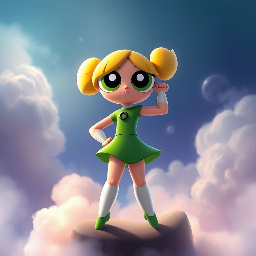 buttercup from powerpuff girls - Heroic Buttercup in Dream...