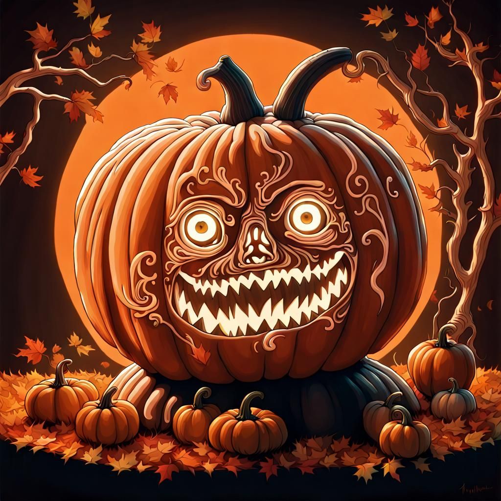 Pumpkin craving - AI Generated Artwork - NightCafe Creator