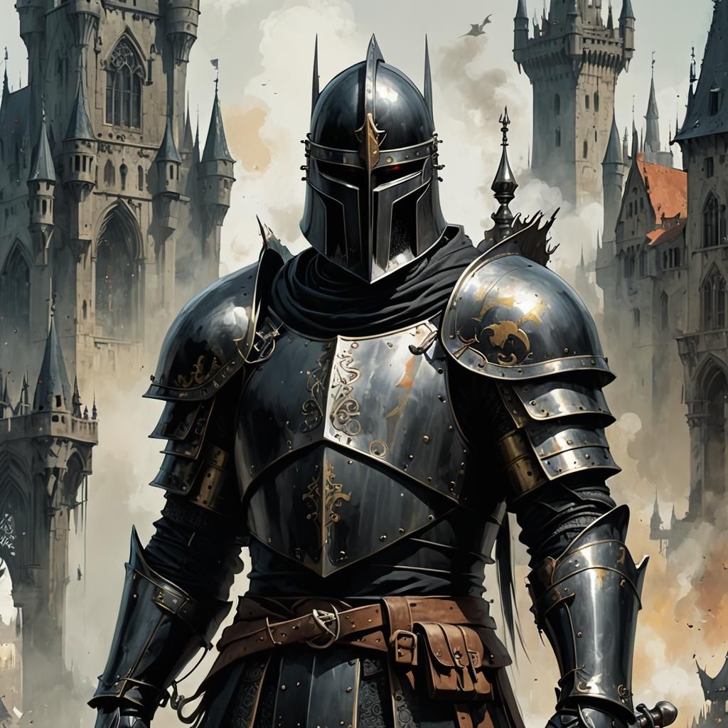 Surreal Medieval Cyborg Bear in Hyperrealistic Por... - AI Art