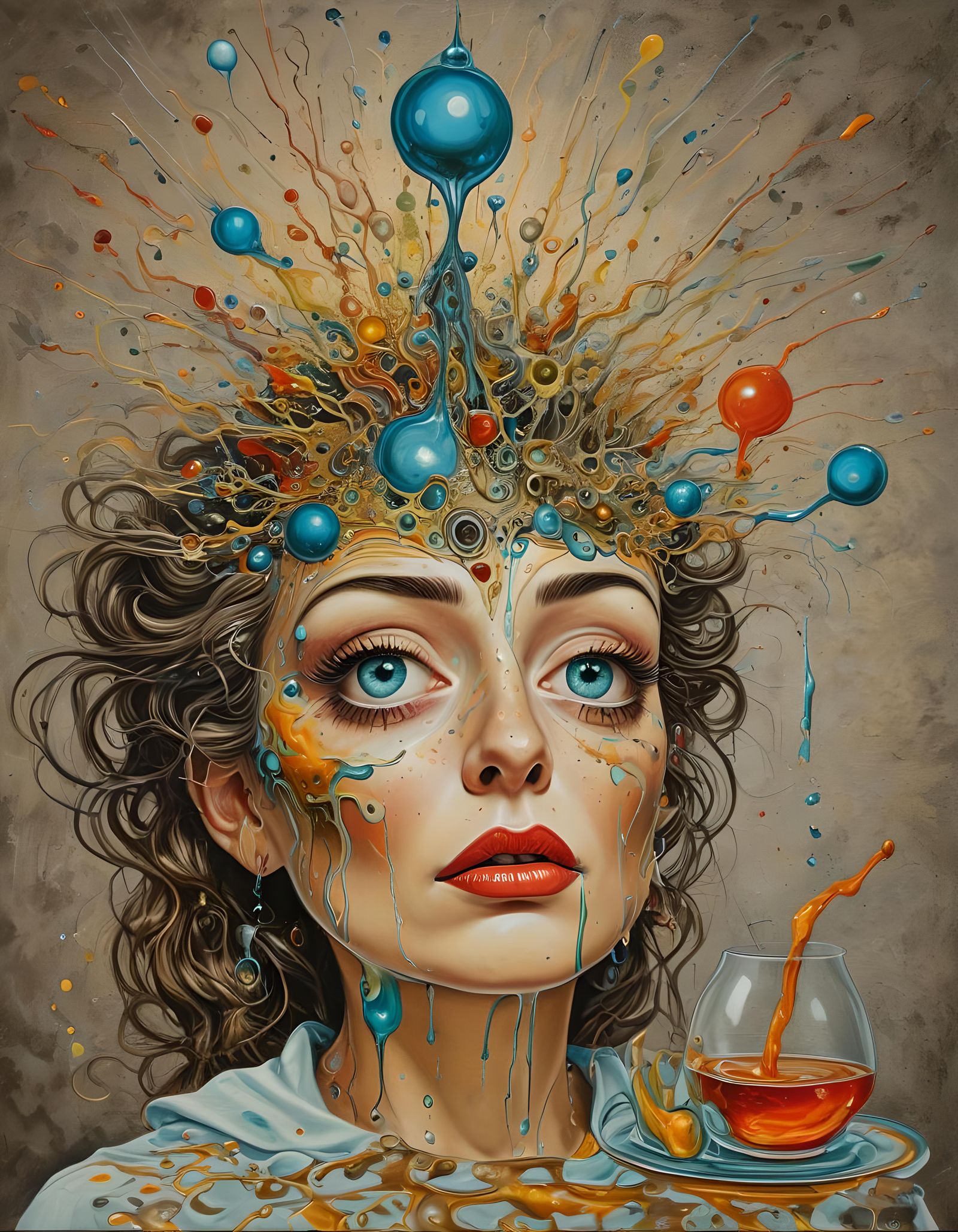 The Ethereal Elixir Overflow - AI Generated Artwork - NightCafe Creator