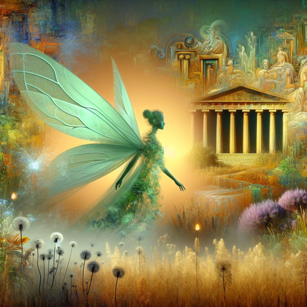 6 pictures of a small series (3) of a Greek elf. - AI Generated Artwork ...