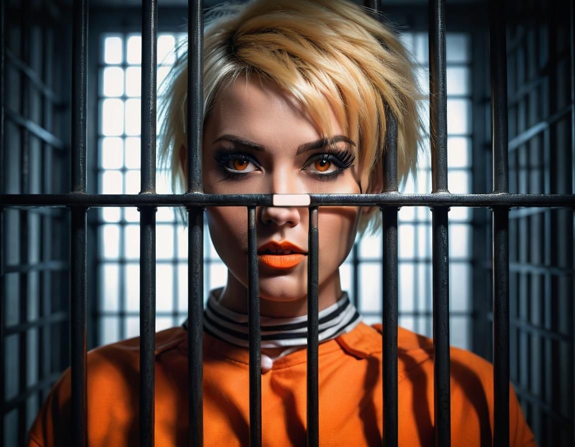 Behind Bars: The Untold Story of a Prisoner's Gaze - AI Generated ...