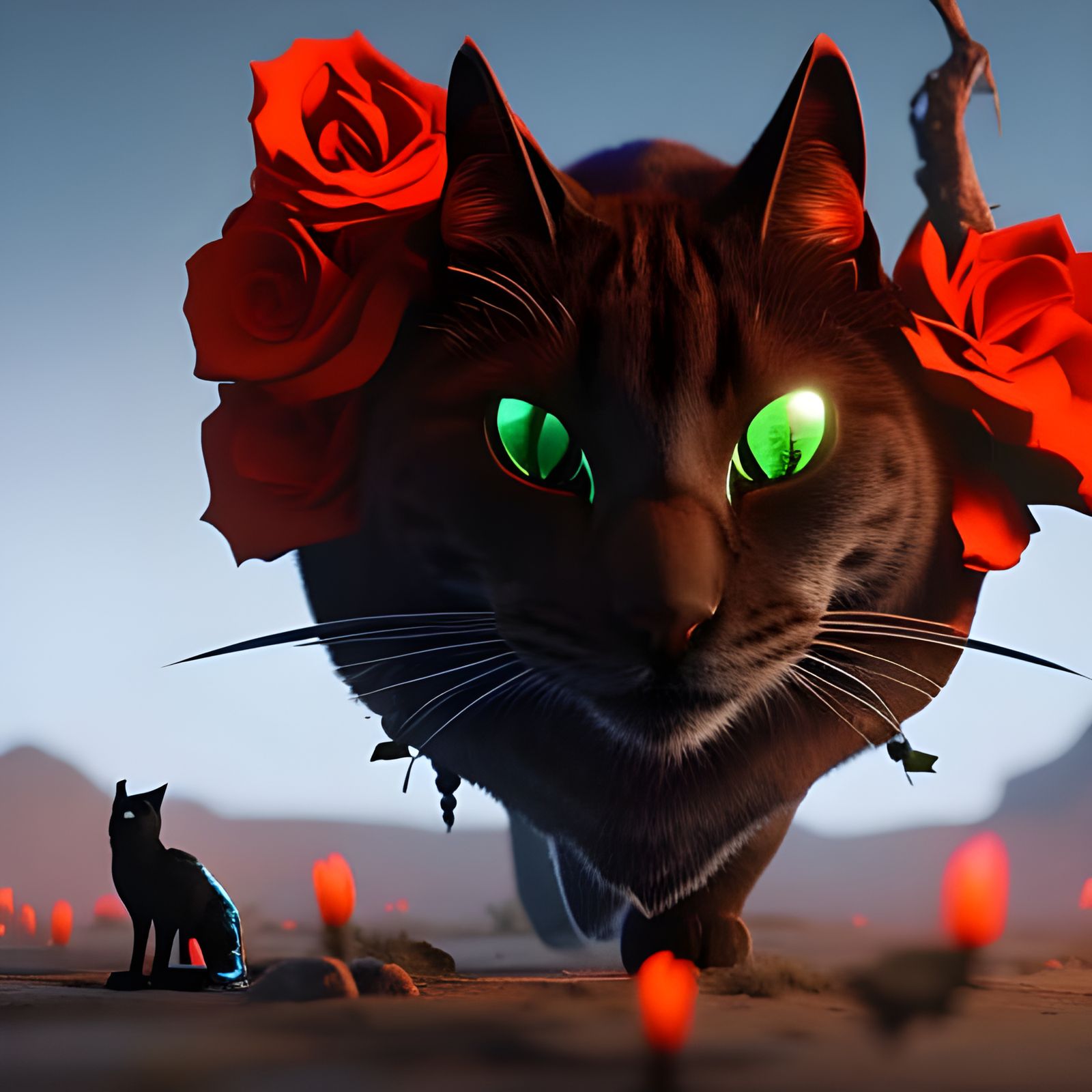 The Cat 2 - AI Generated Artwork - NightCafe Creator